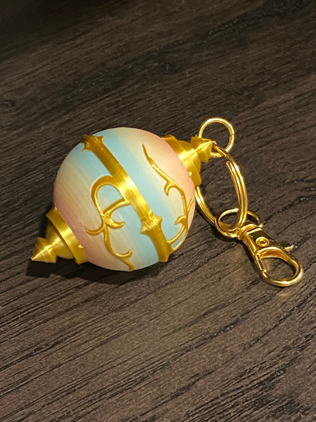 Pastel Rainbow Palsphere- 3D Printed Palsphere Keychain - Etsy