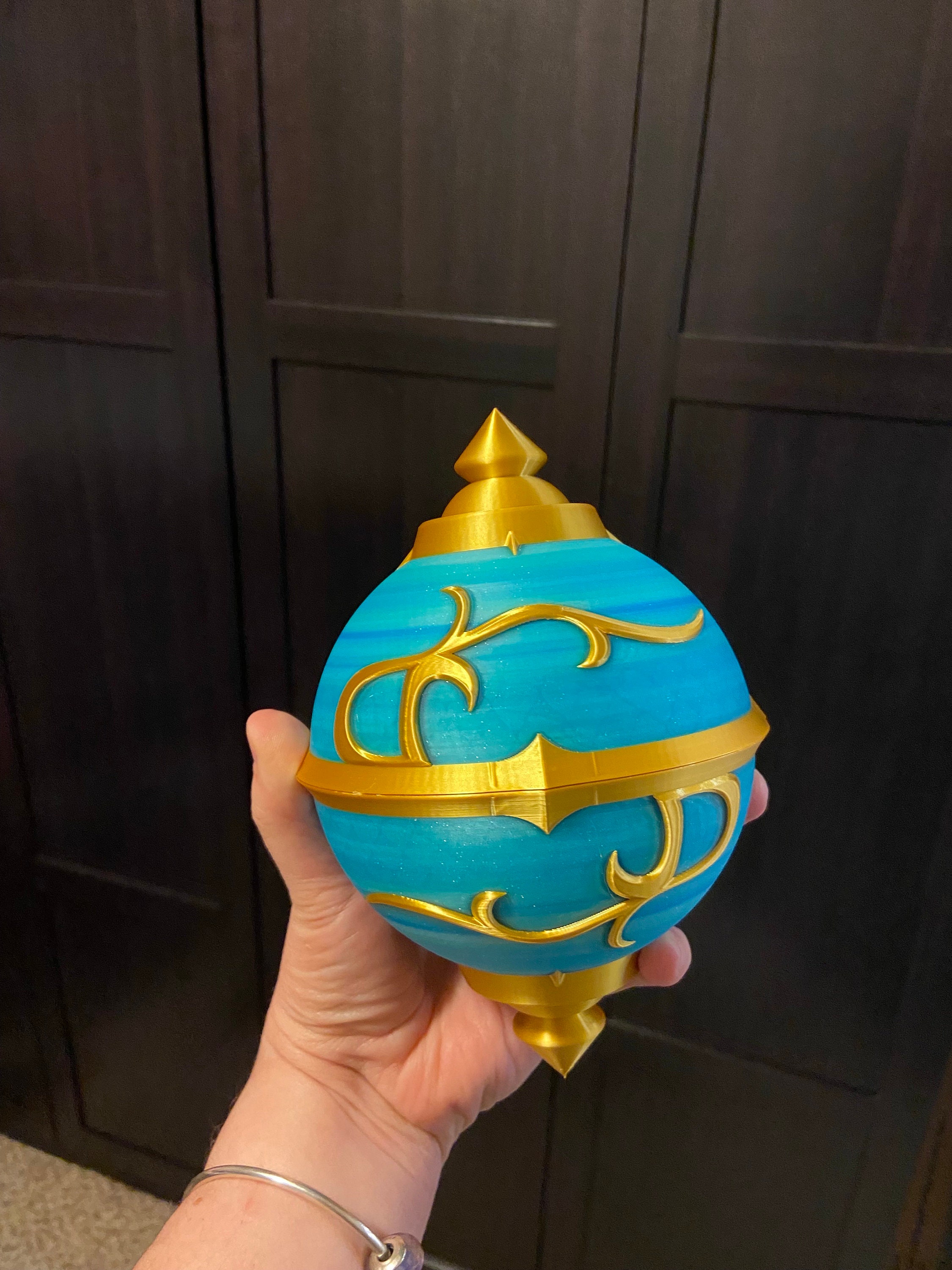 Palworld Palspheres 3D Printed LED Blue & Gold - Etsy