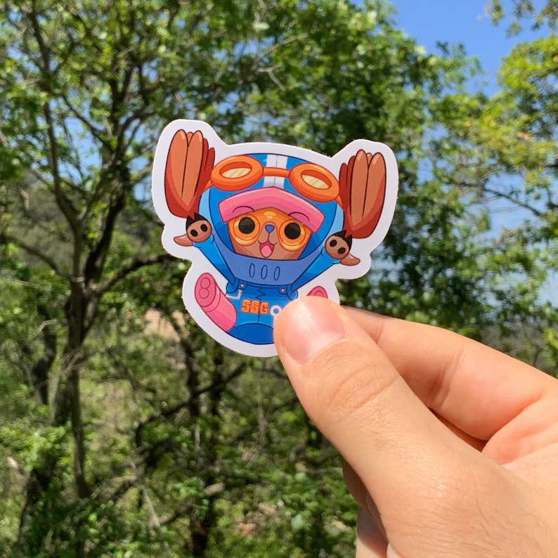 One Piece: Egghead Laminated Vinyl Stickers Ft. Luffy, Zoro, Nami ...