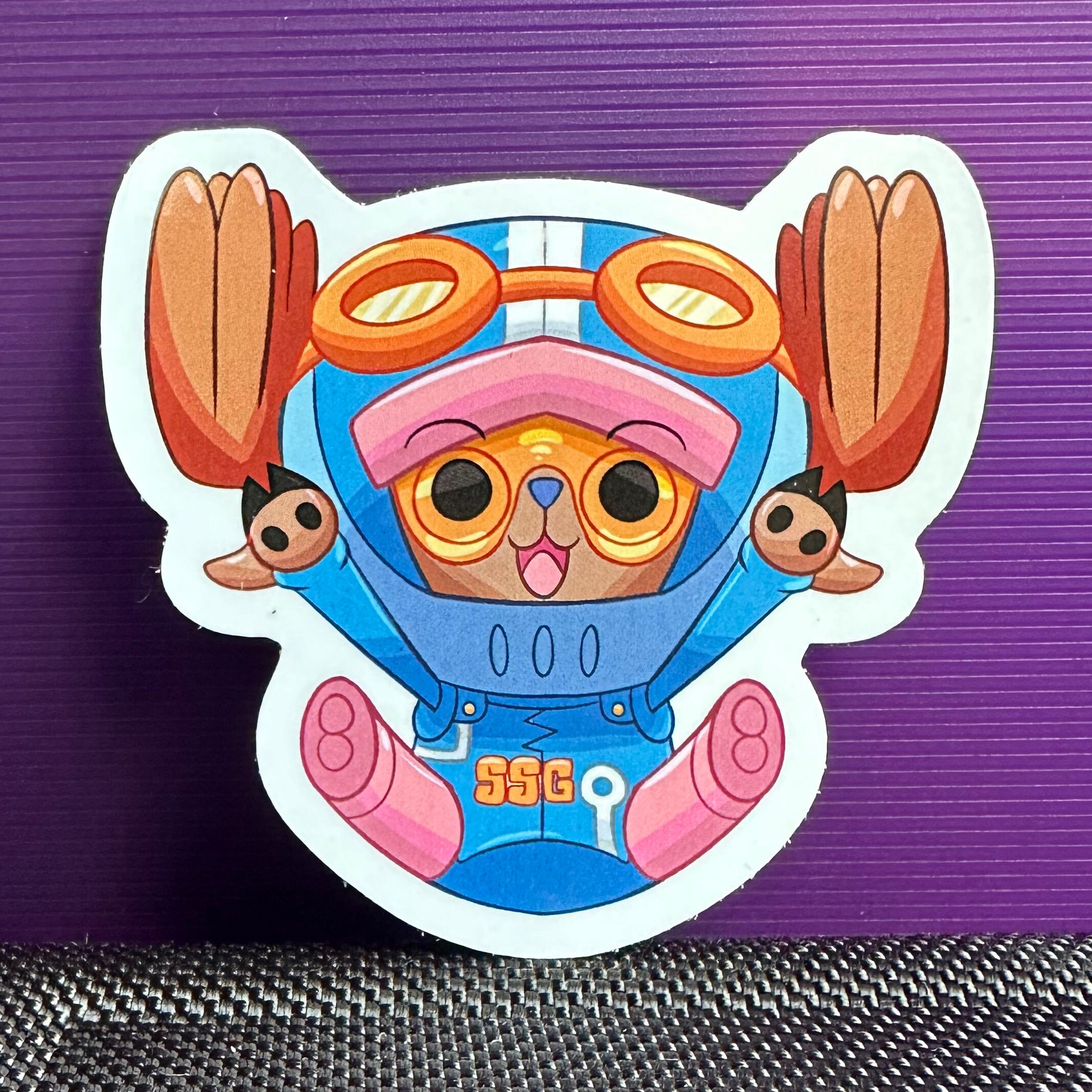 One Piece: Egghead Laminated Vinyl Stickers Ft. Luffy, Zoro, Nami ...