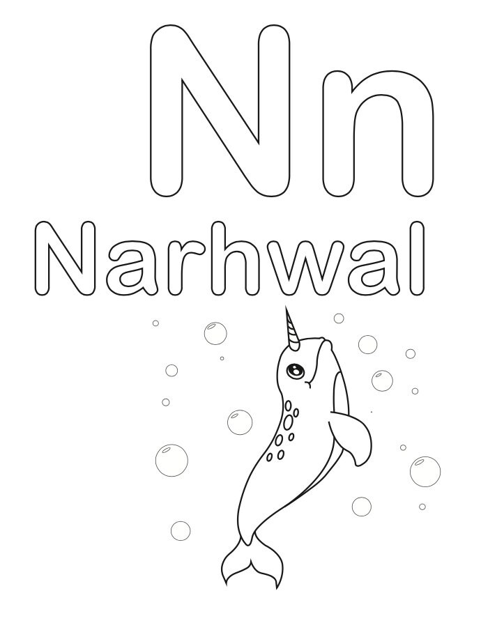 A-Z Animals Coloring Pages - Etsy