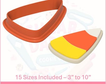 Candy Corn Cookie Cutter - Etsy