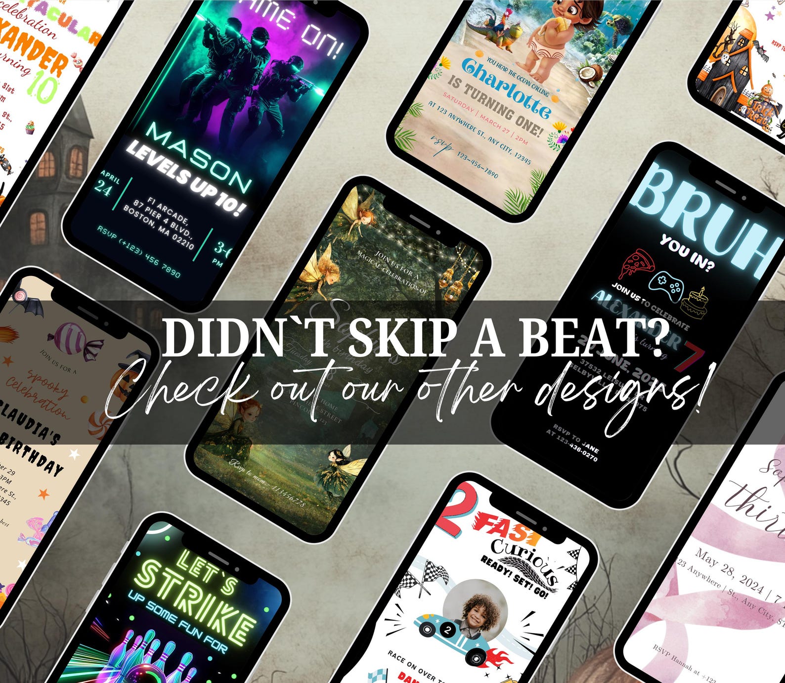 Editable Neon Sleepover Birthday Invitation, Sleepover Pajama Party ...