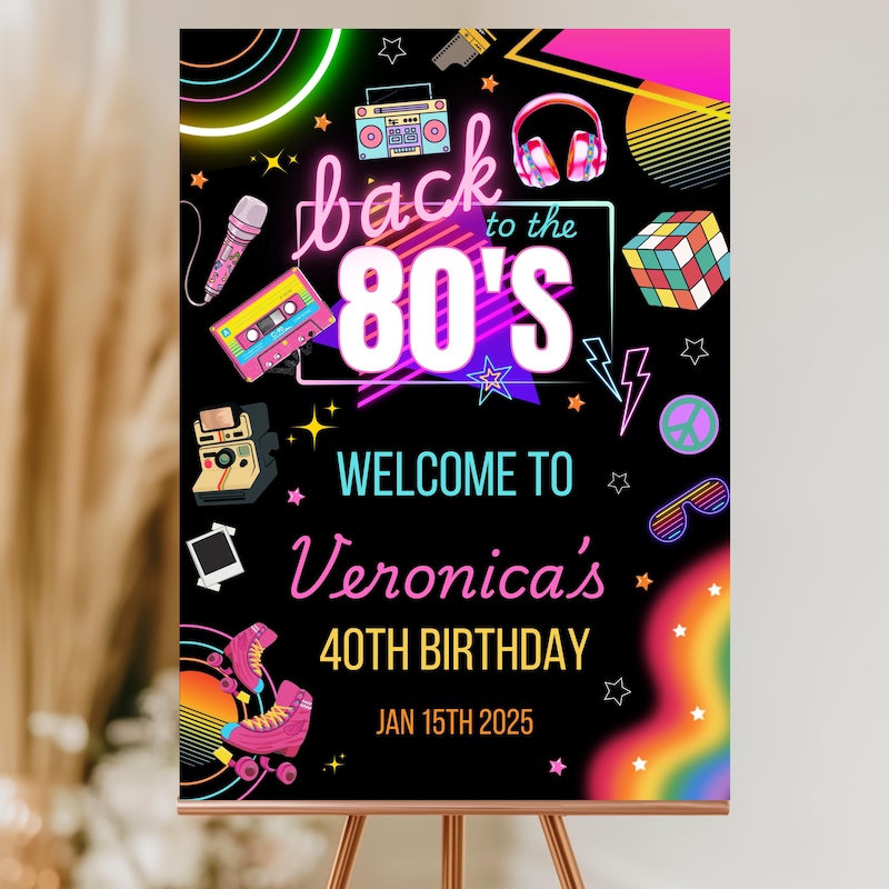 Retro Posters Neon - Etsy UK