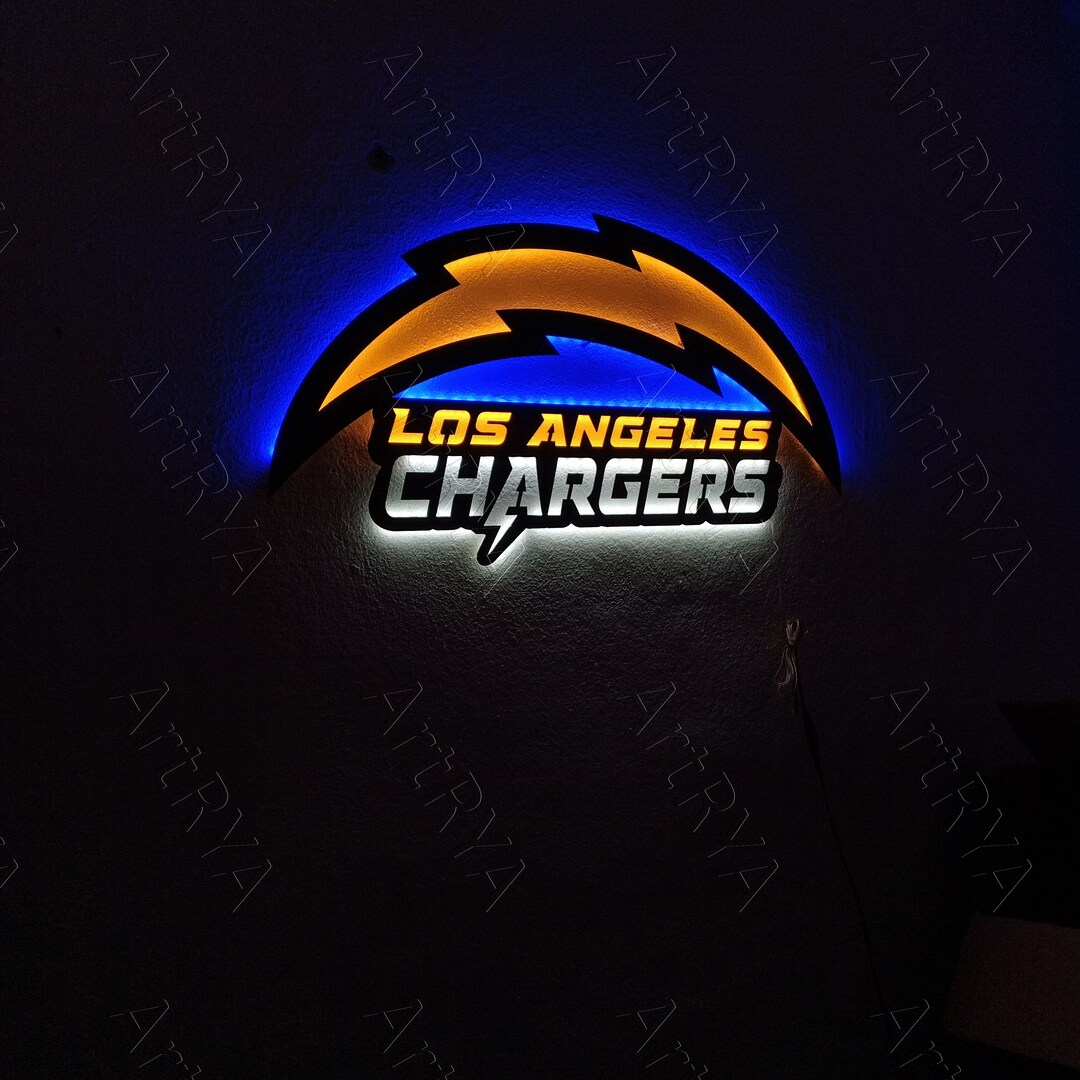 Custom Sports Sign, Football Team Sign, Sports Fan Sign, LED Lighting ...