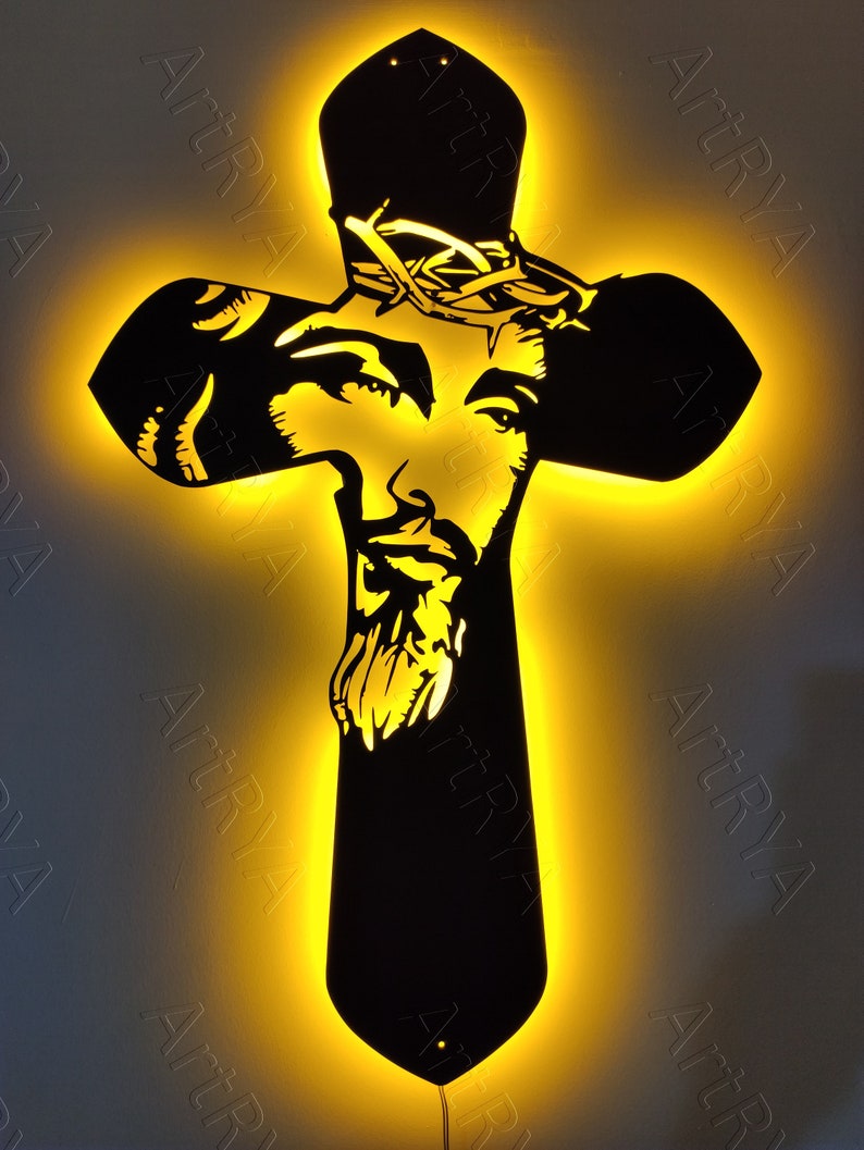 Jesus Metal Wall Art, Home Decor and Gifts, Custom Metal Sign ...