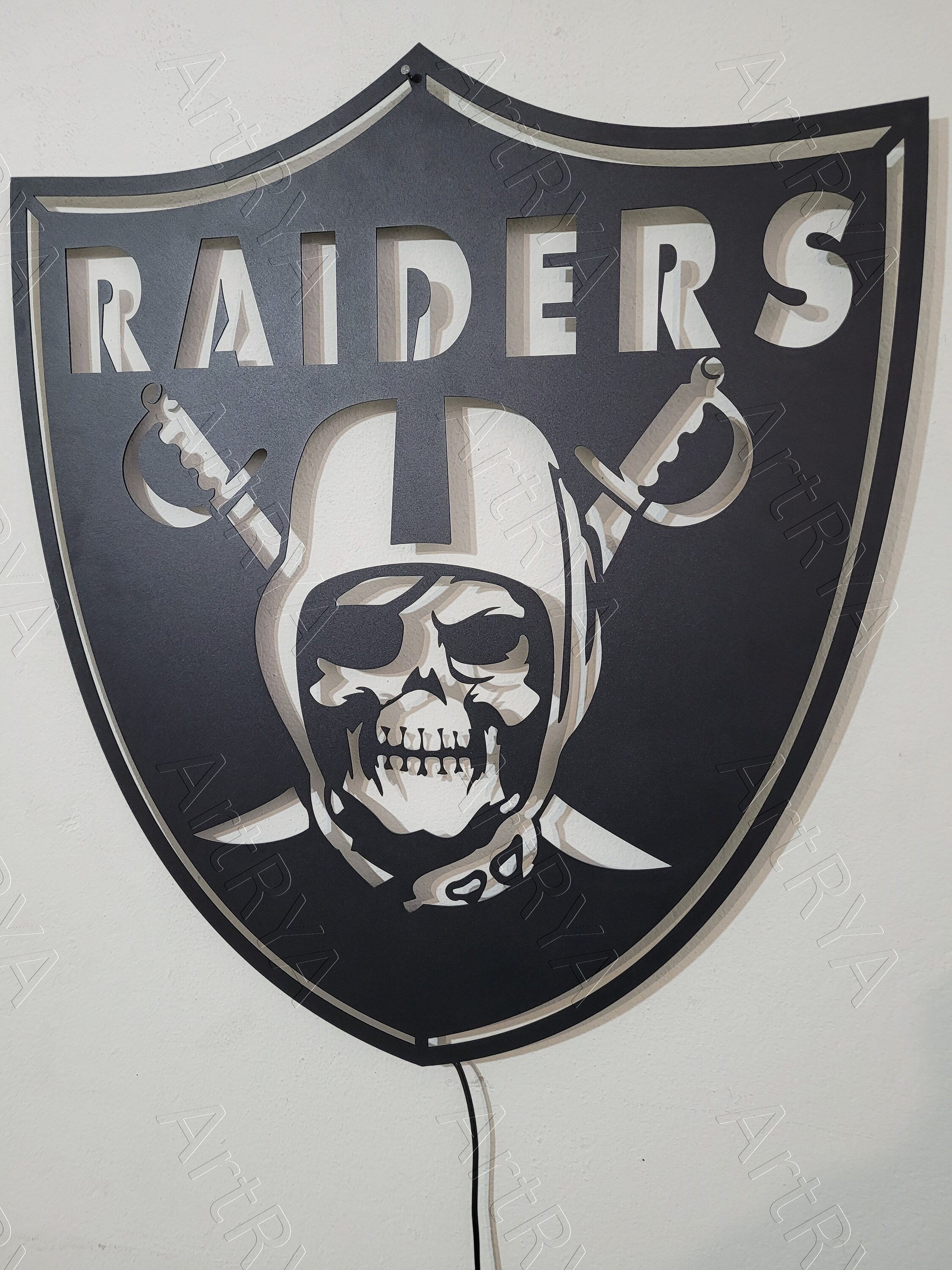 Custom Sports Sign, Football Team Sign, Sports Fan Sign, LED Lighting ...