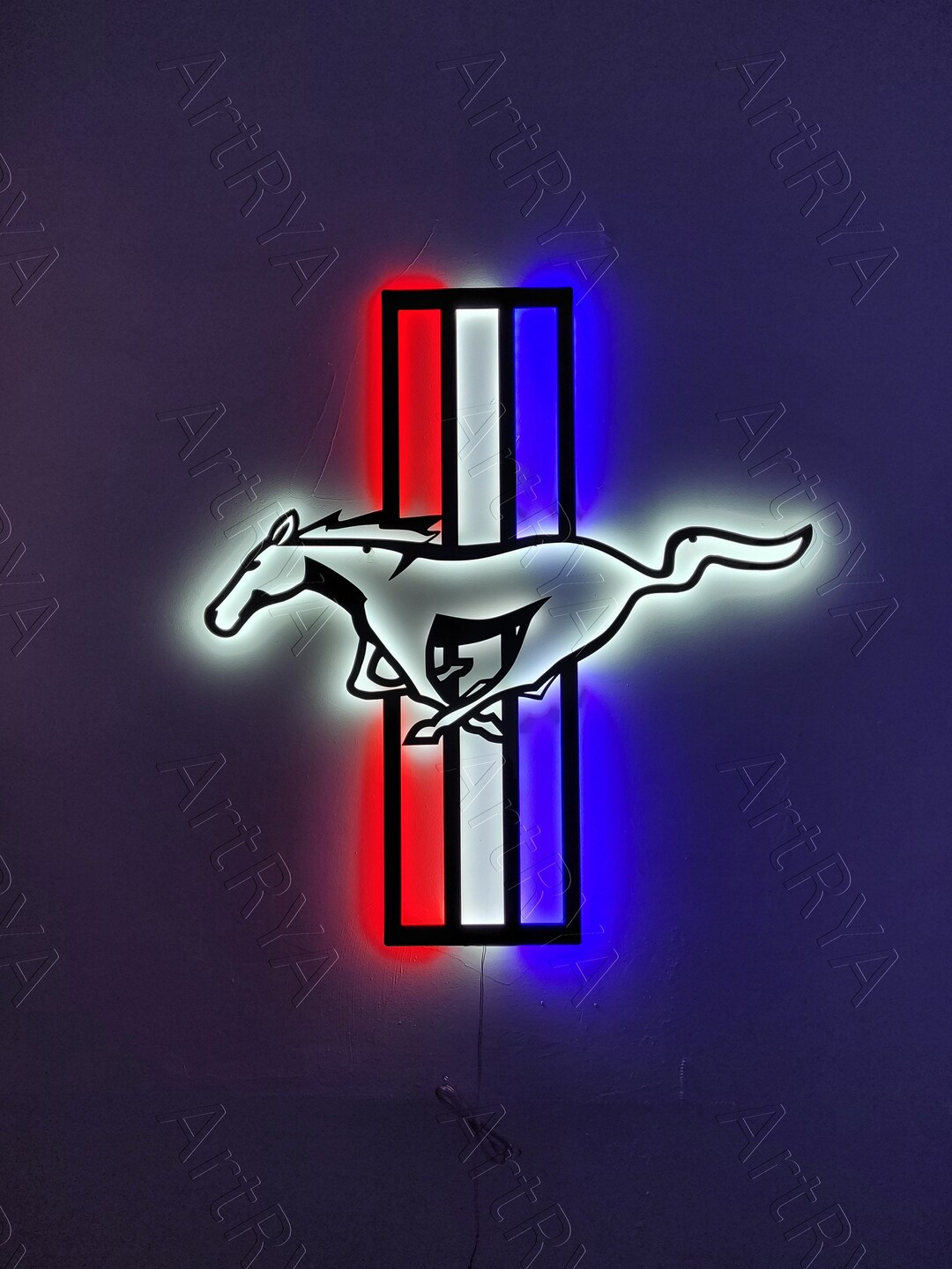 Custom Car Design Sign, Led Metal Sign,car Lovers Sign, for Gift Him ...