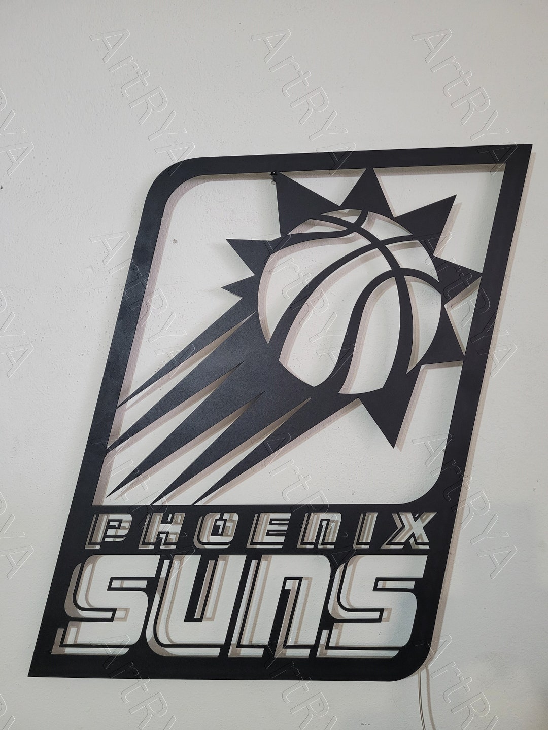 Custom Sports Sign, Basketball Team Sign, Sports Fan Sign, LED Lighting ...