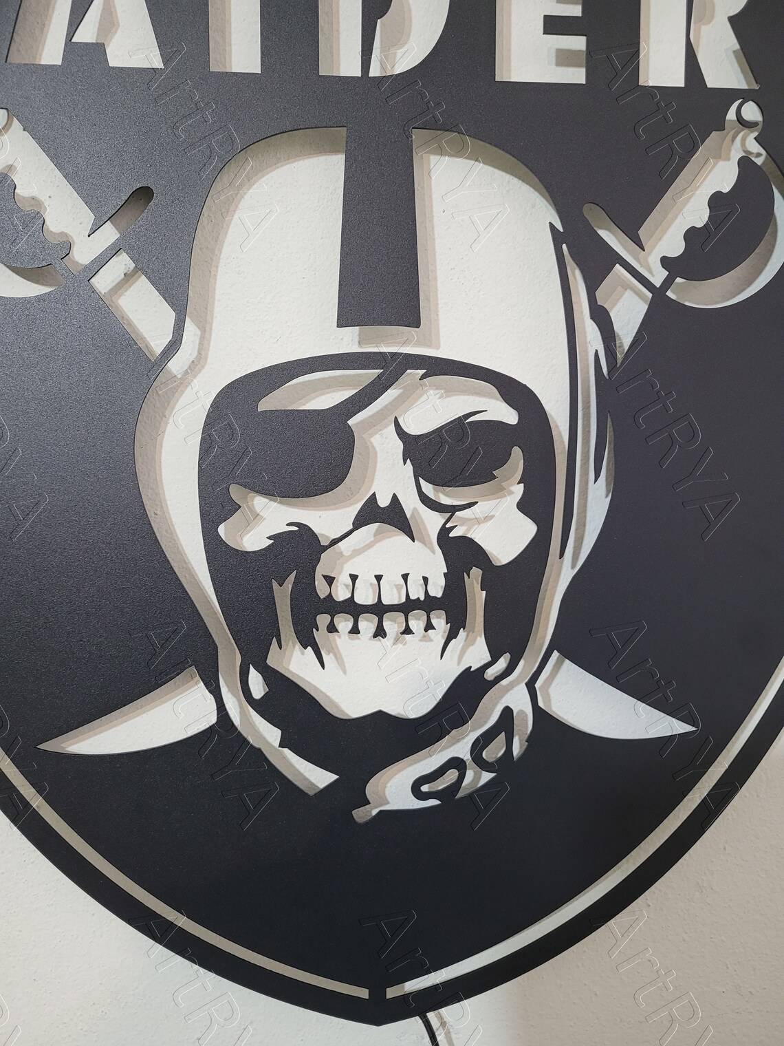 Custom Sports Sign, Football Team Sign, Sports Fan Sign, LED Lighting ...