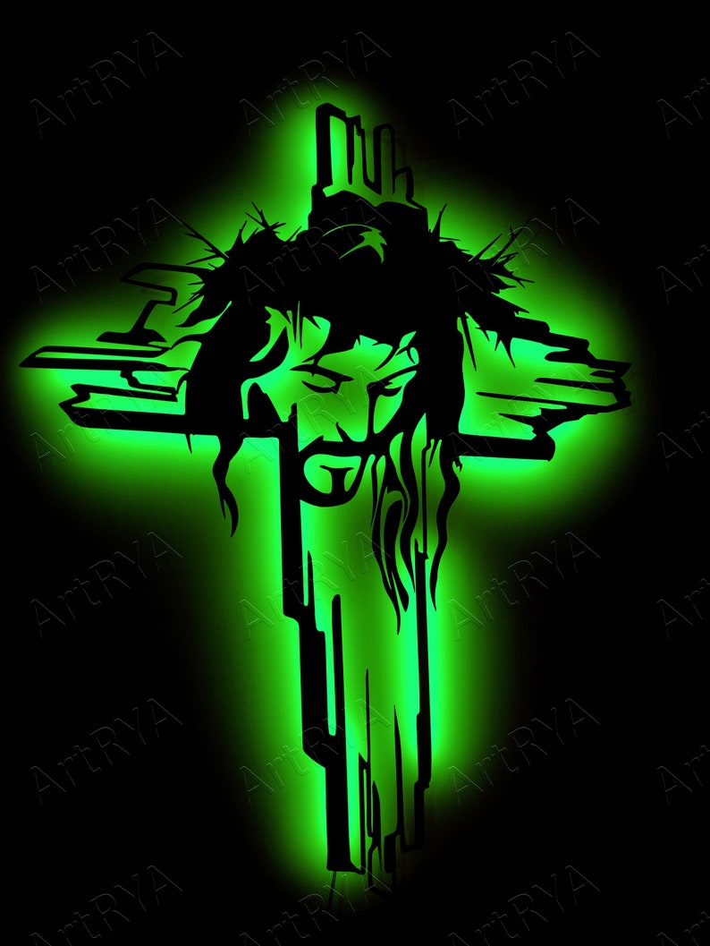 Jesus Metal Wall Art, Home Decor and Gifts, Custom Metal Sign ...