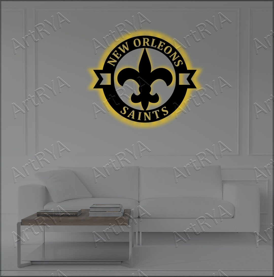 Custom Sports Sign, Football Team Sign, Sports Fan Sign, LED Lighting ...