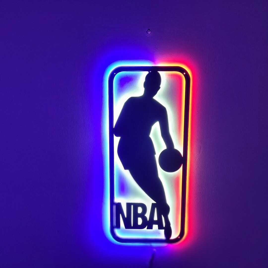 Custom Sports Sign, Basketball Team Sign, Sports Fan Sign, LED Lighting ...