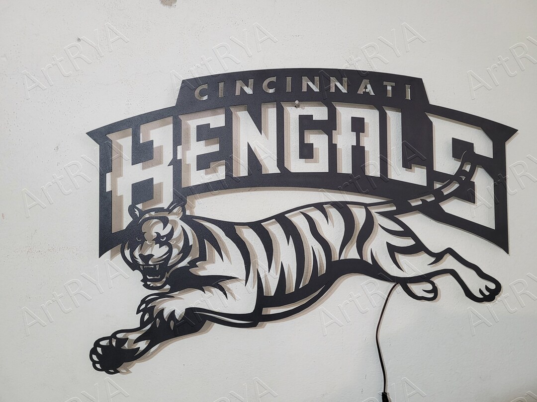 Custom Sports Sign, Football Team Sign, Sports Fan Sign, LED Lighting ...