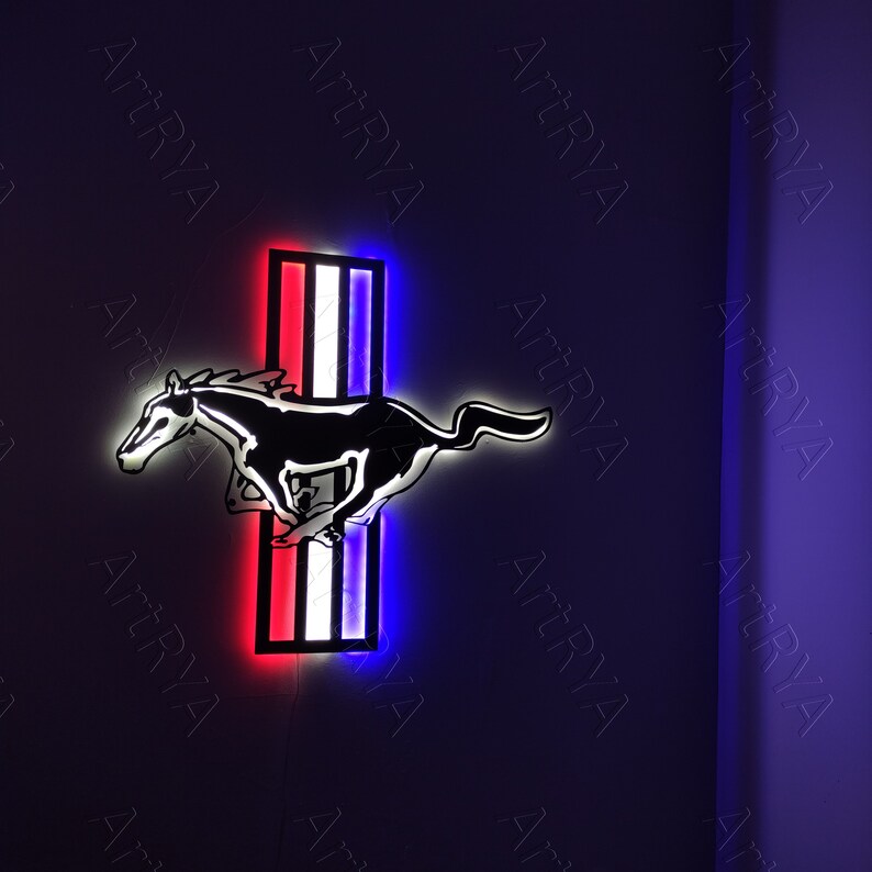 Custom Car Design Sign, Led Metal Sign,car Lovers Sign, for Gift Him ...