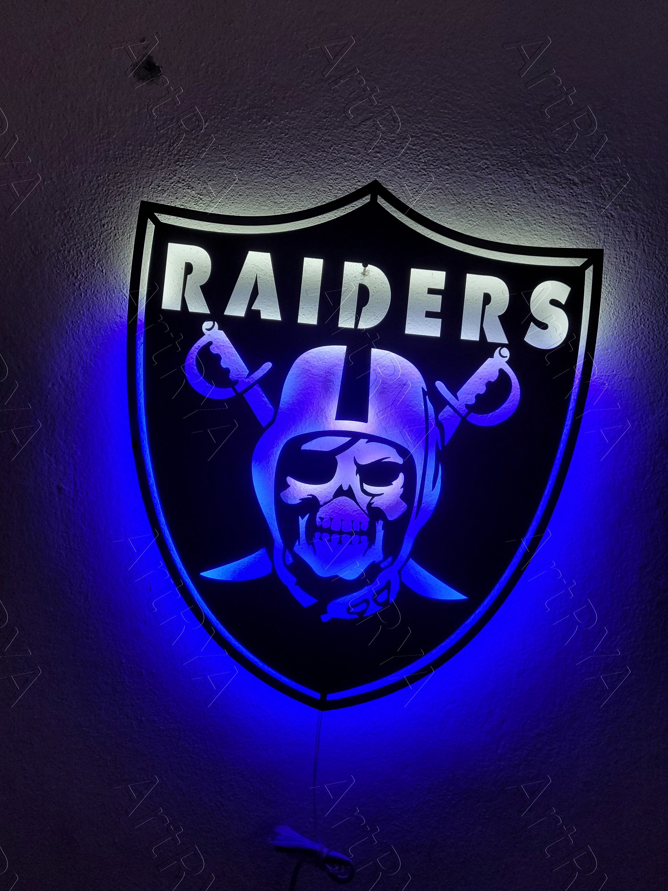 Custom Sports Sign, Football Team Sign, Sports Fan Sign, LED Lighting ...