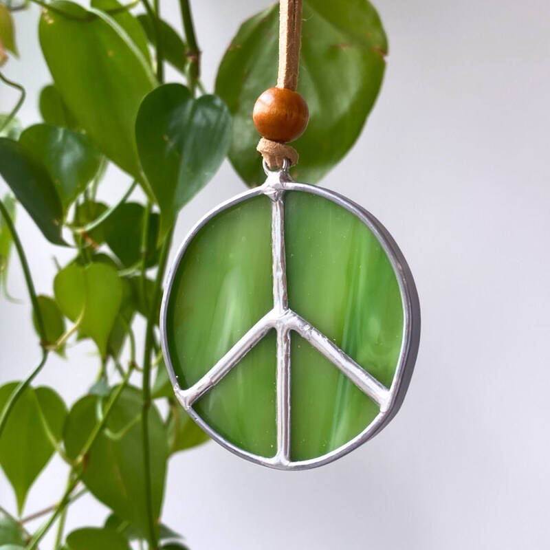 Pottery Peace Sign - Etsy