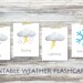 Weather Flashcards, Preschool Weather Flashcards, Toddler Activities ...