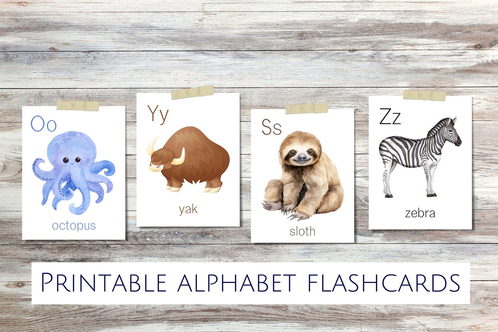 Alphabet Flashcards, Preschool Alphabet Flashcards, Toddler Activities ...