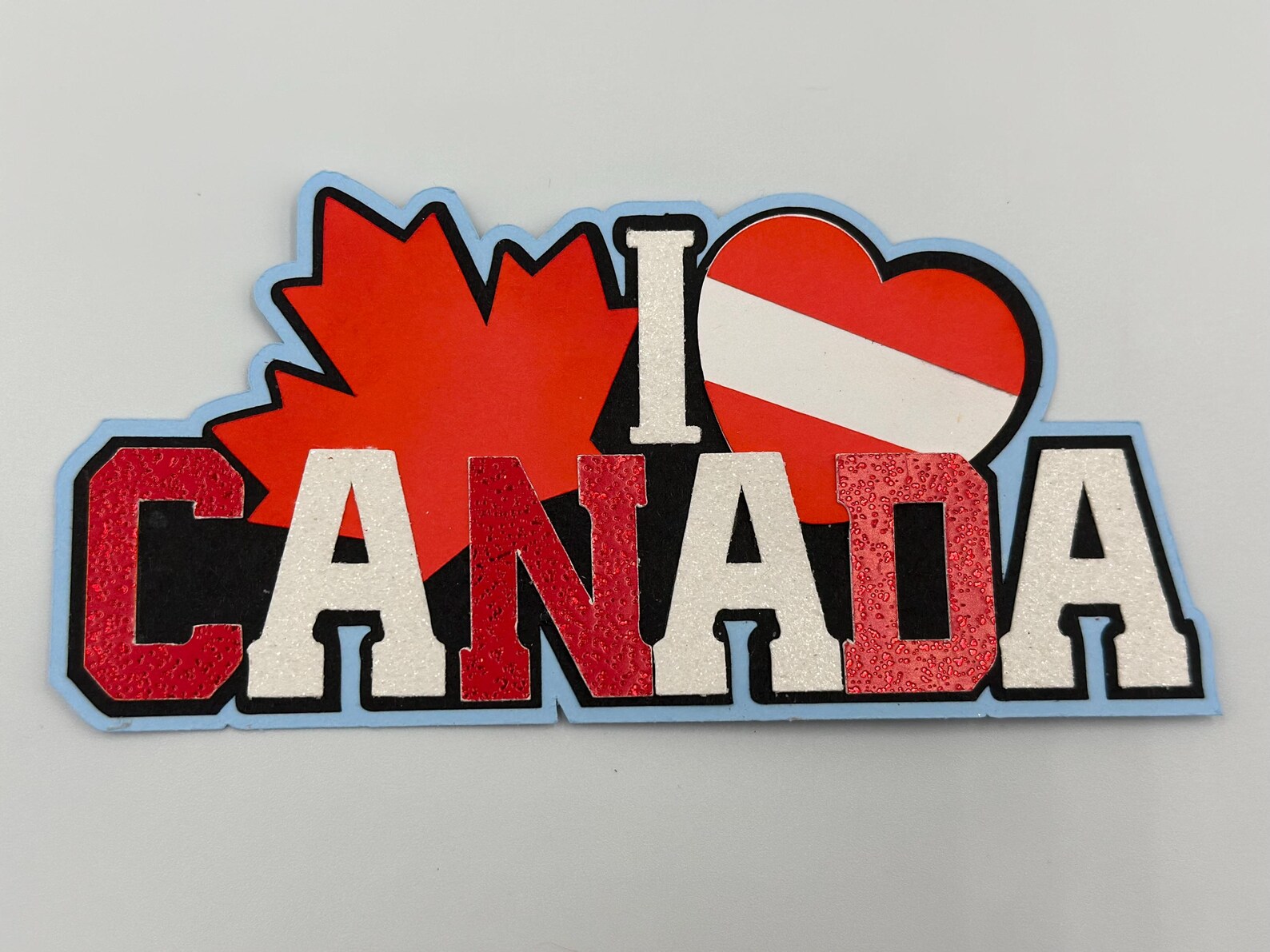 Canada Scrapbook Photo Album Embellishment Decoration Title Paper ...