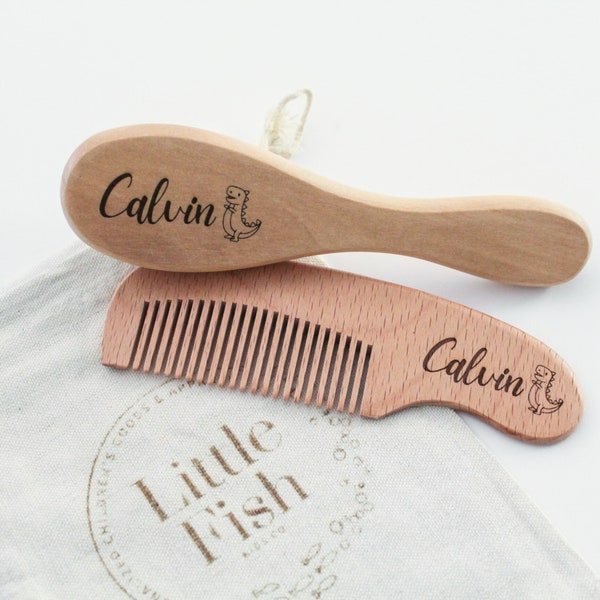 Comb and Brush Set - Etsy