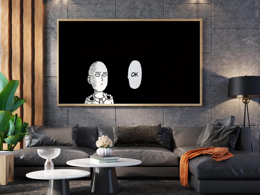 Saitama Art Print,japanese Anime Wall Art,anime Fan Decoration,saitama ...