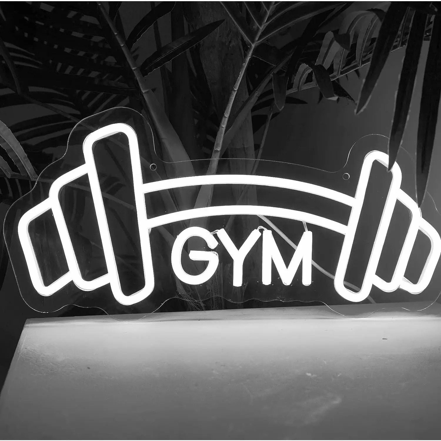 Gym NEON Lights. LED Wall Art, Neon Signs, Neon Workout Signs, LED ...