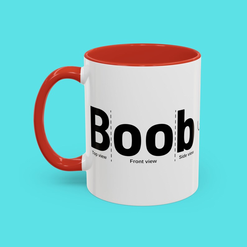 Boob Mug, Sarcastic Gift, Gift for Girlfriend, Gift for Boyfriend, Gag ...