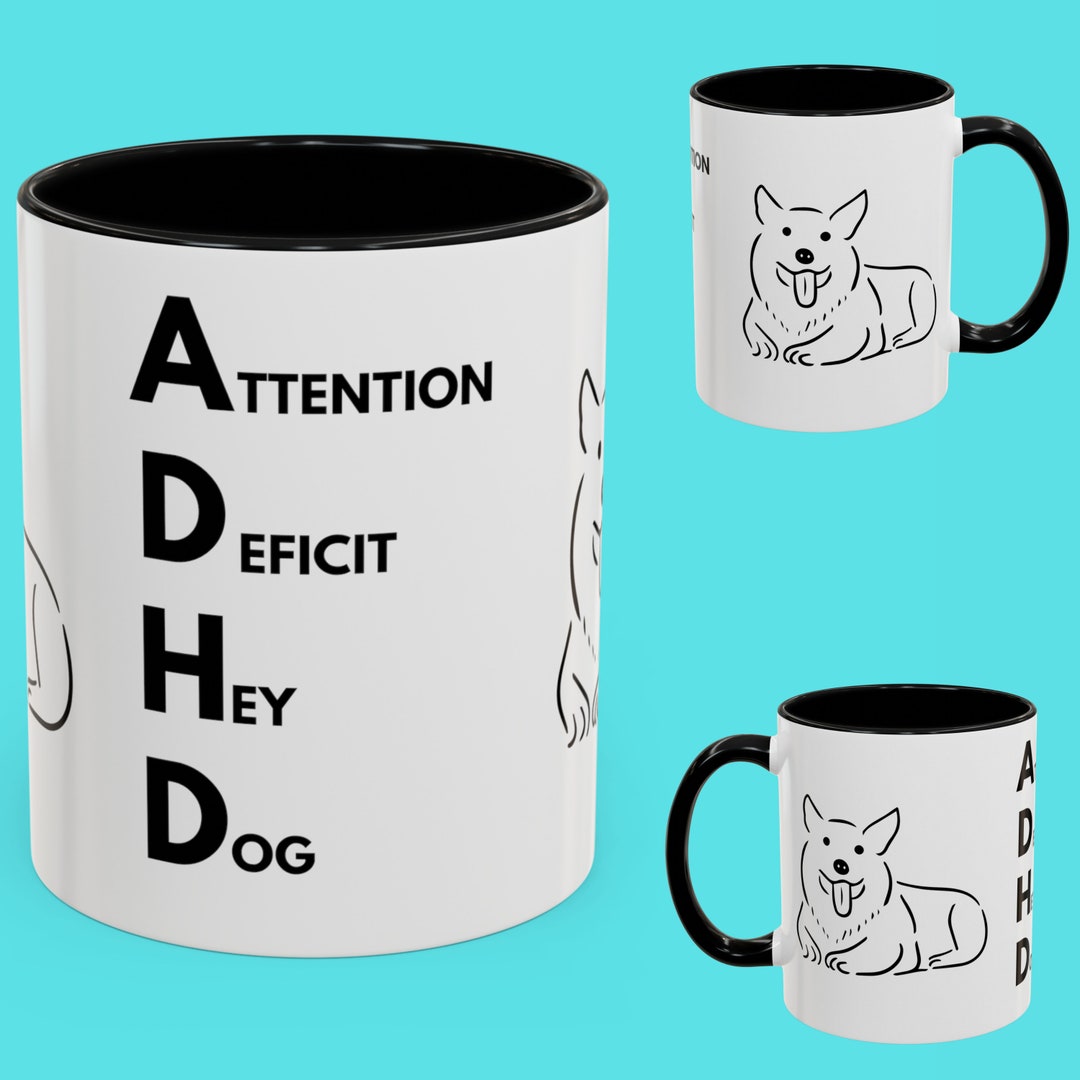 ADHD Dog Dog, Gift for Grandmas, Adhd, Sarcastic Gift, Offensive Gift ...