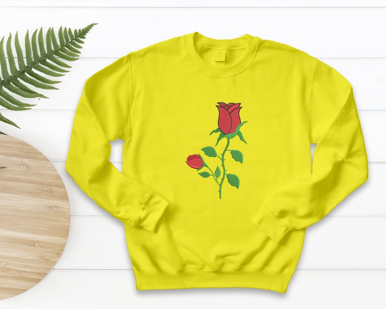 Rose Embroidery Design, Machine Embroidery Mini Rose Flower Applique ...