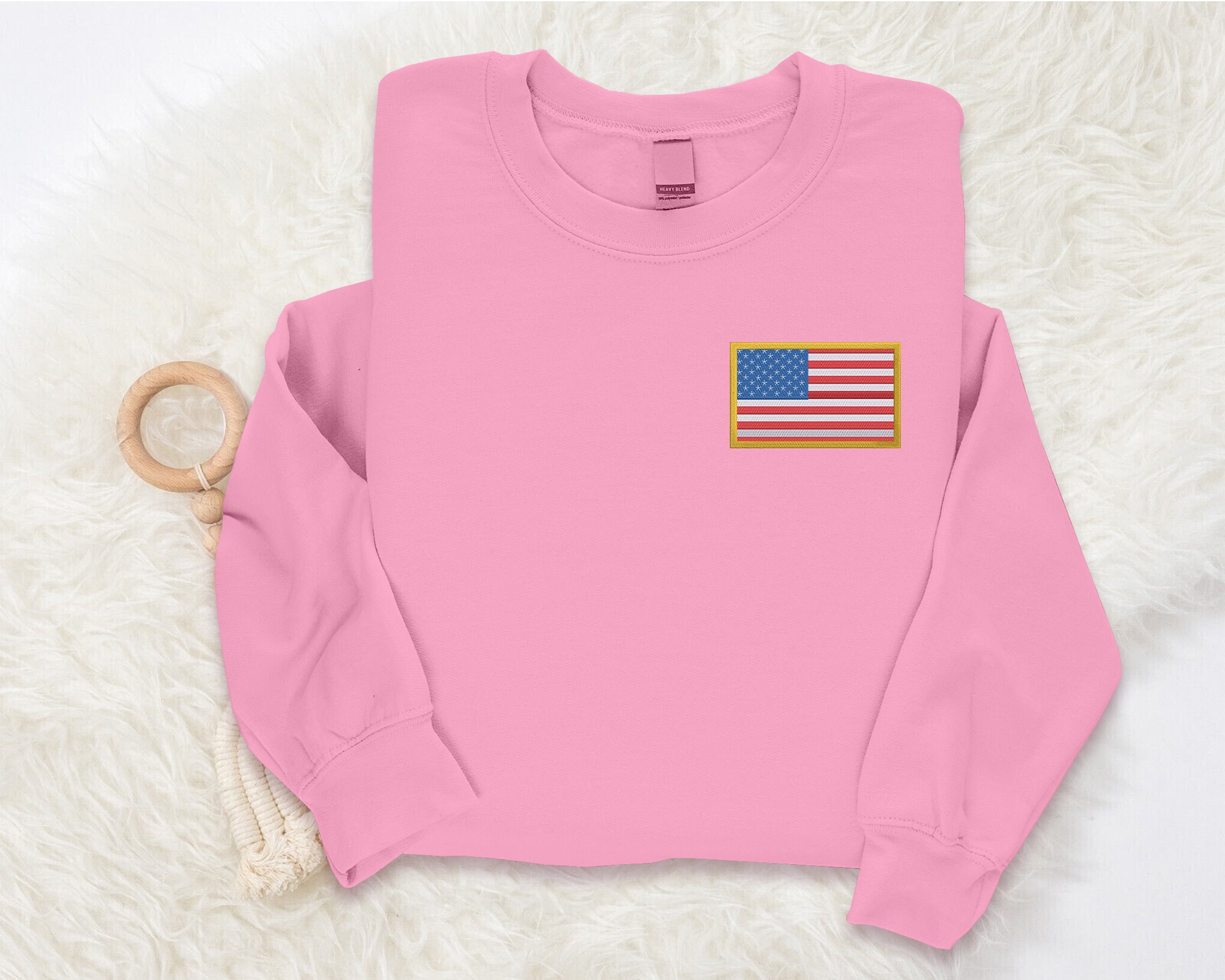 American Flag Machine Embroidery Design, USA Flag Embroidery ...