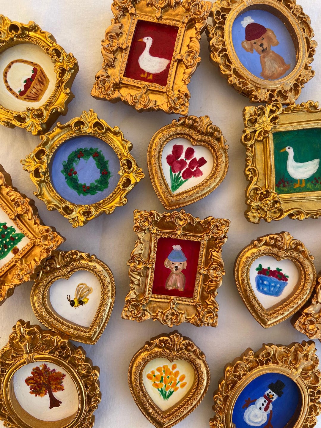 Hand Painted and Crafted Magnets - Etsy