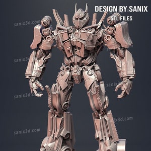 Optimus Prime Transformers Stl File for 3D Printing - Etsy