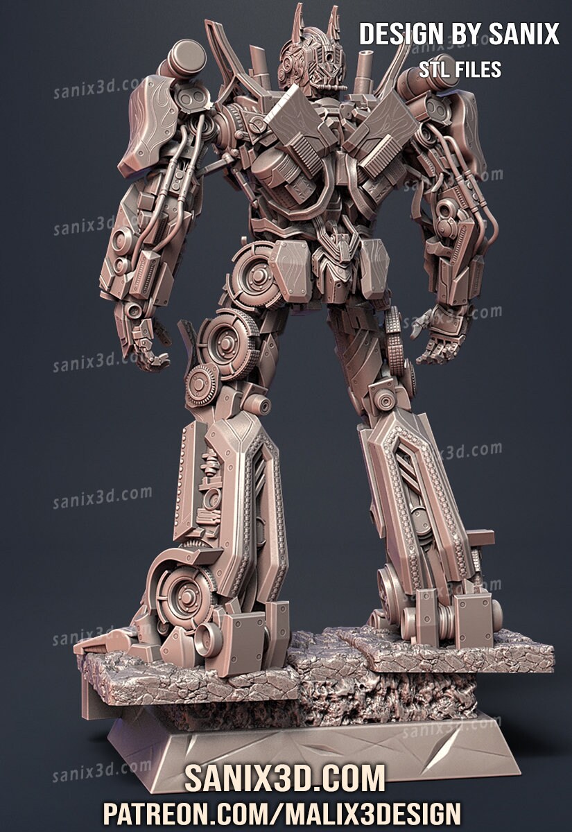 Optimus Prime Transformers Stl File for 3D Printing - Etsy