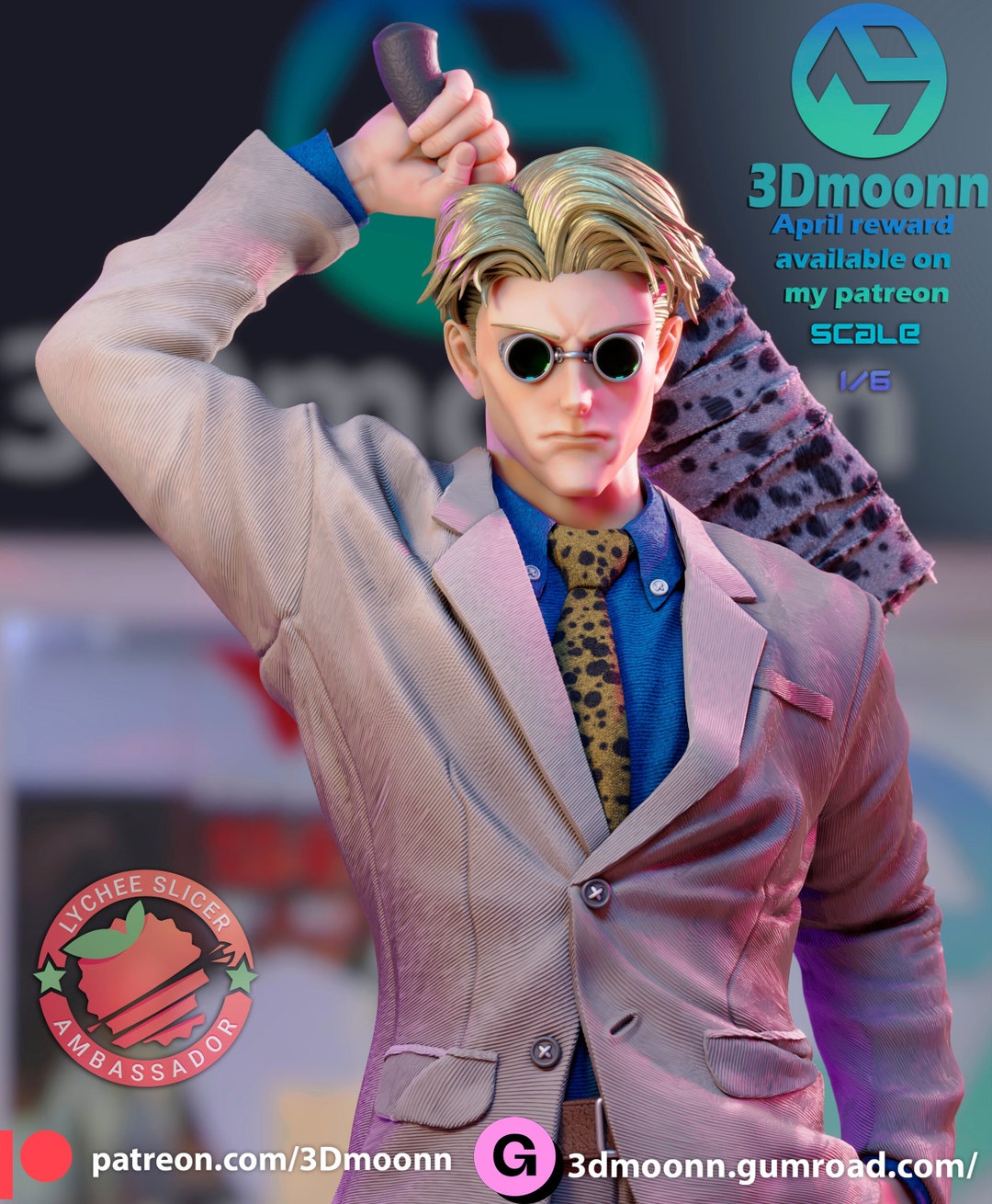 Nanami Kento Jujutsu Kaisen Stl File for 3D Printing - Etsy UK