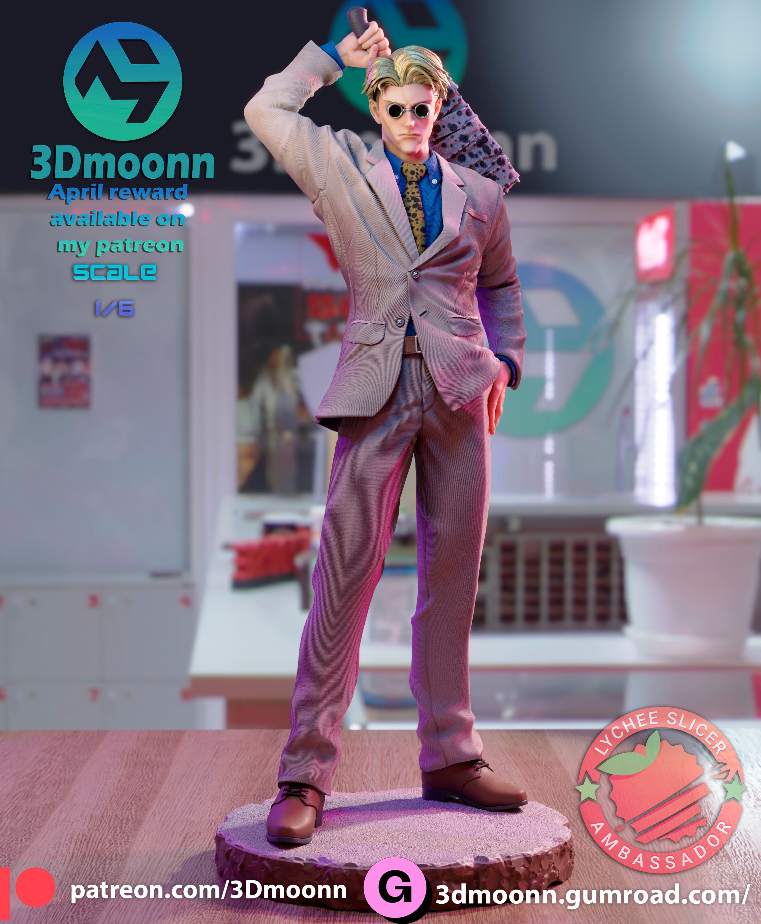 Nanami Kento Jujutsu Kaisen Stl File for 3D Printing - Etsy UK