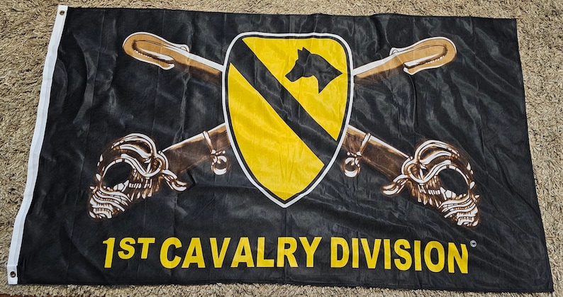 1st Cavalry Division Flag, Military, Flags, Banners, Army - Etsy