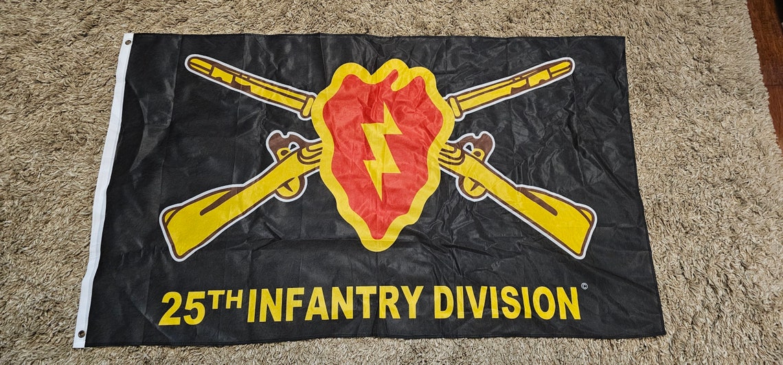 25th Infantry Division Flag, Military, Flags, Banners, Army - Etsy