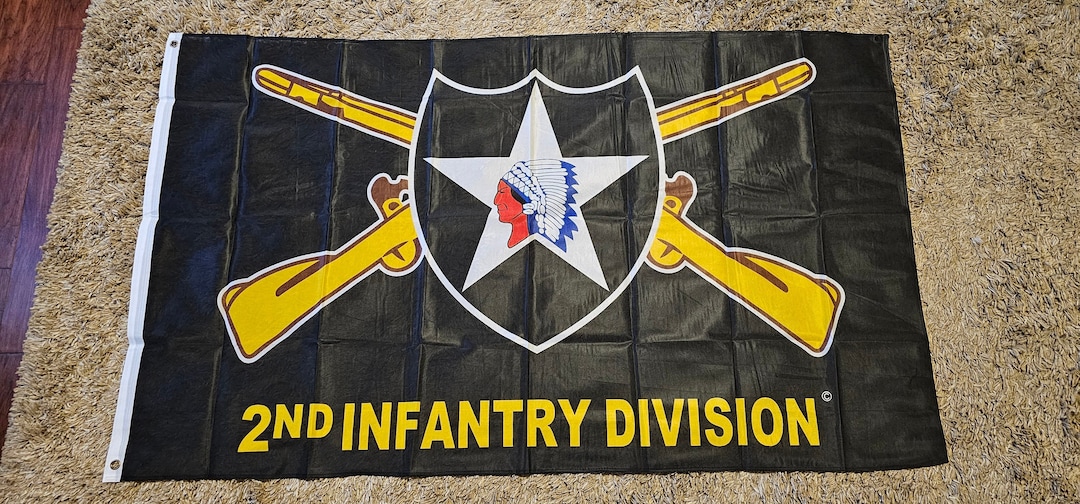 2nd Infantry Division Flag, Military, Flags, Banners, Army - Etsy