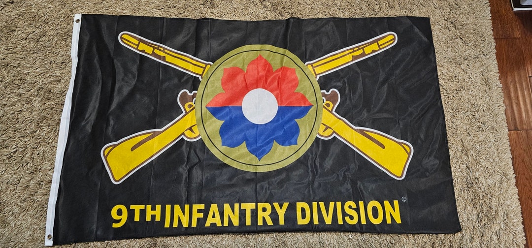 9th Infantry Division Flag, Military, Flags, Banners, Army - Etsy