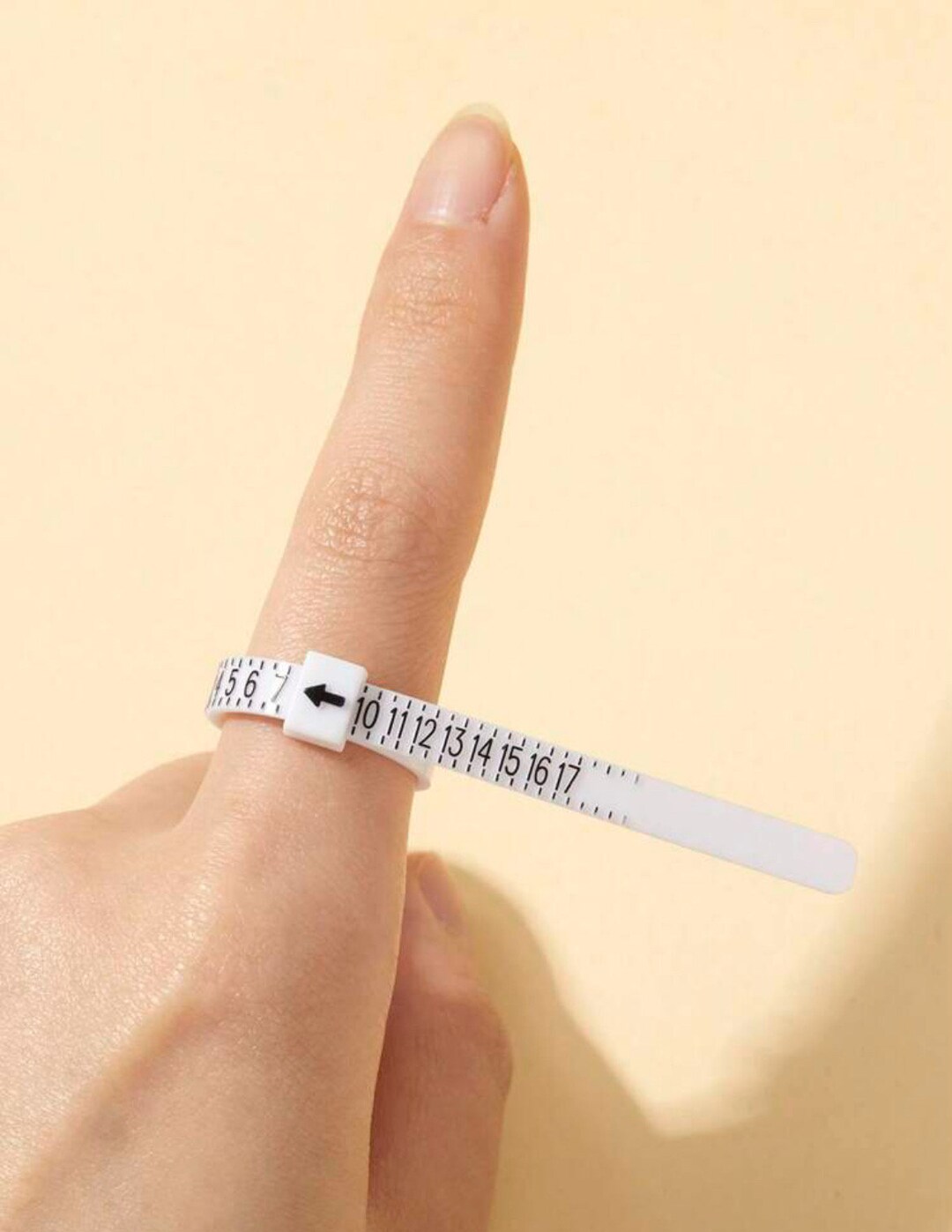 Ring Sizer Adjustable Plastic Ring Size Finder - Etsy