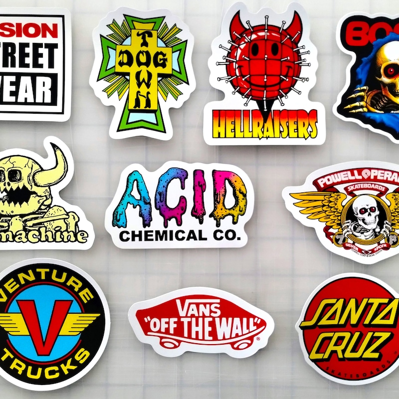 Skateboard Sticker - Etsy Australia