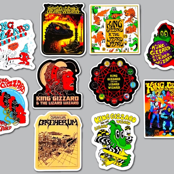 Rock Band Stickers - Etsy