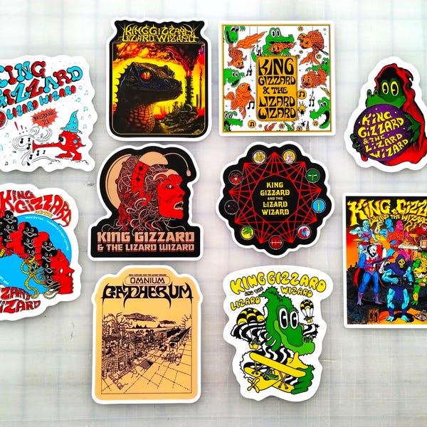 Rock Band Stickers - Etsy