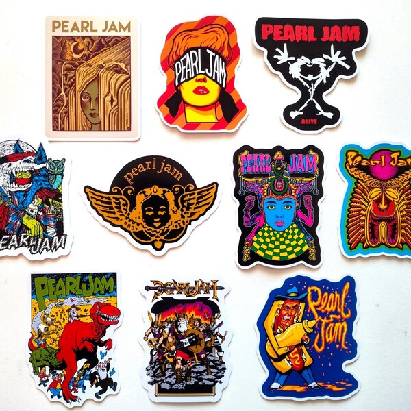 Rock Band Stickers - Etsy