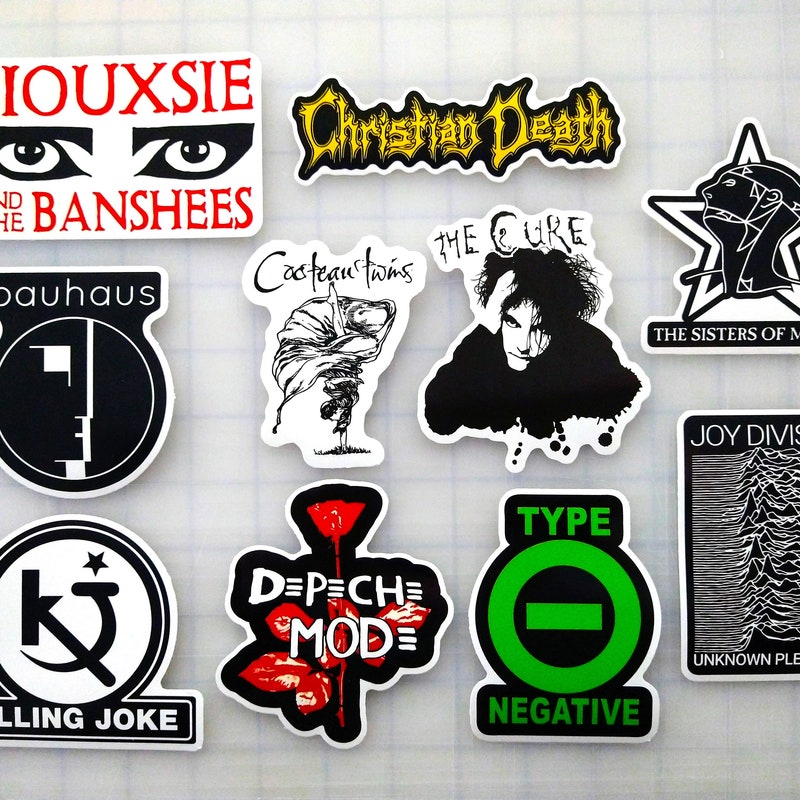 Goth Stickers - Etsy