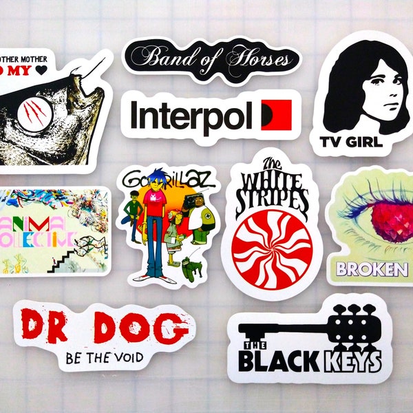 Indie Stickers - Etsy