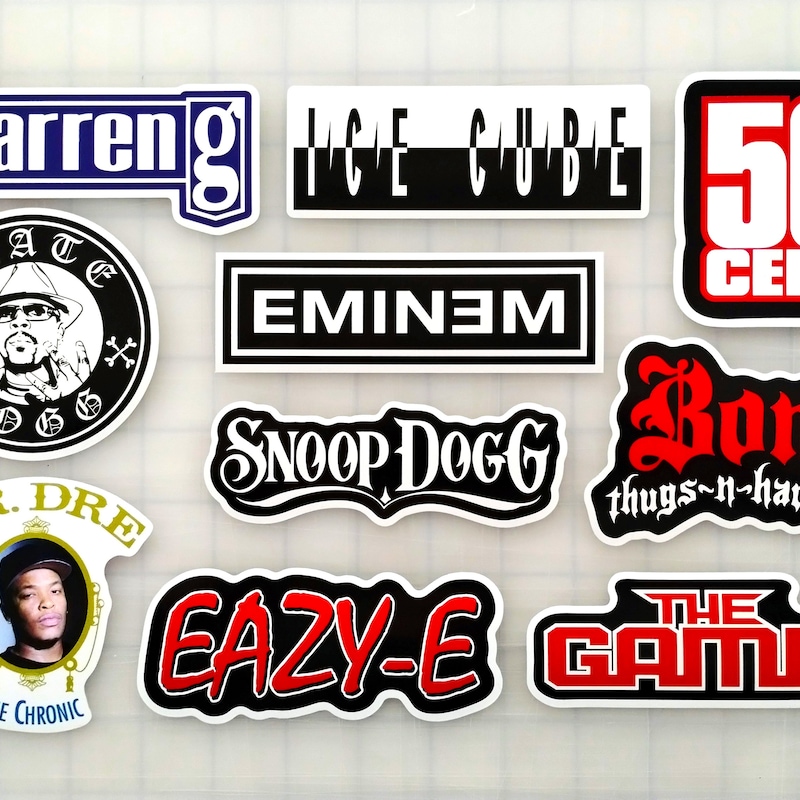 Stickers of Rappers - Etsy