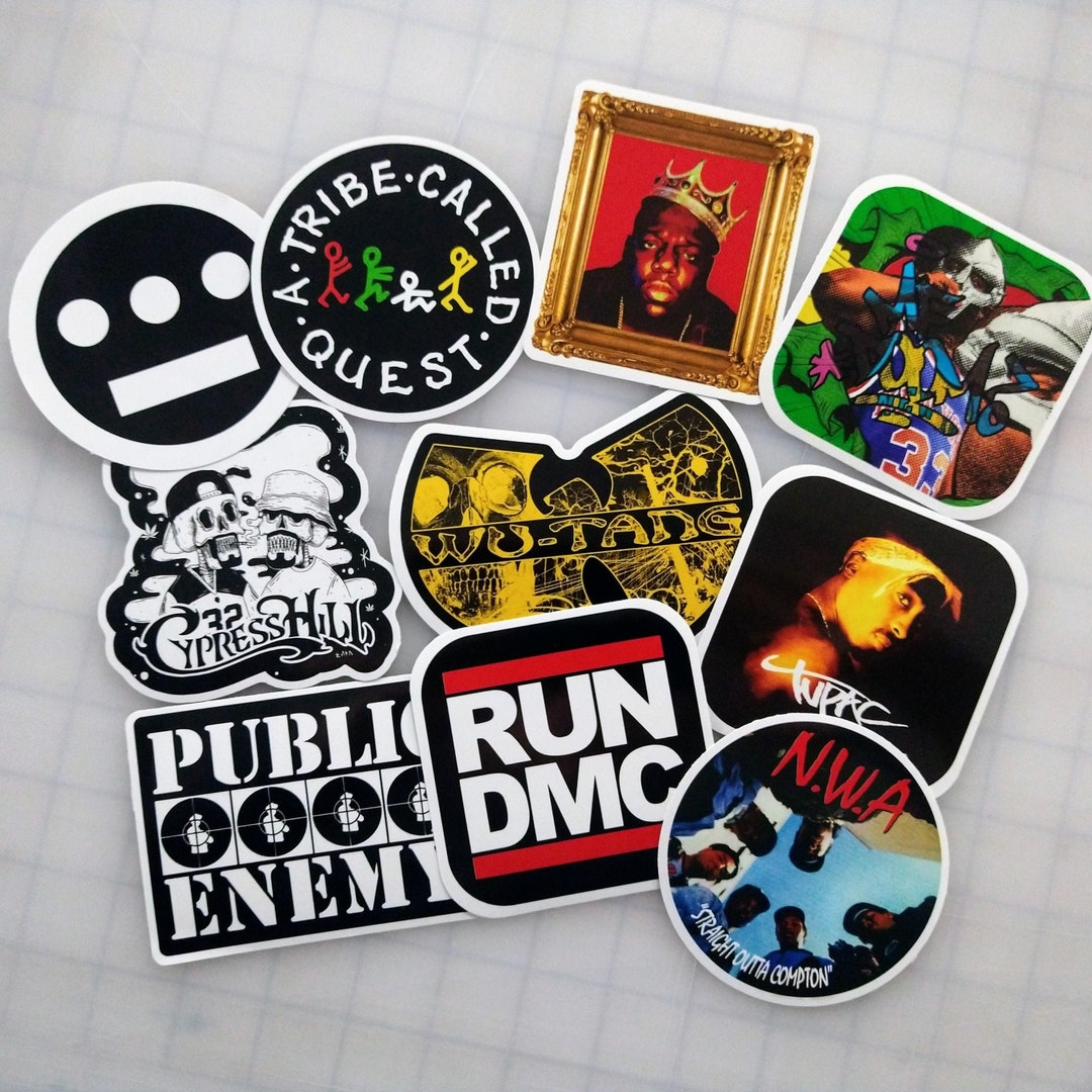 Classic Hip-hop Sticker Pack 10 Stickers Set 1 - Etsy