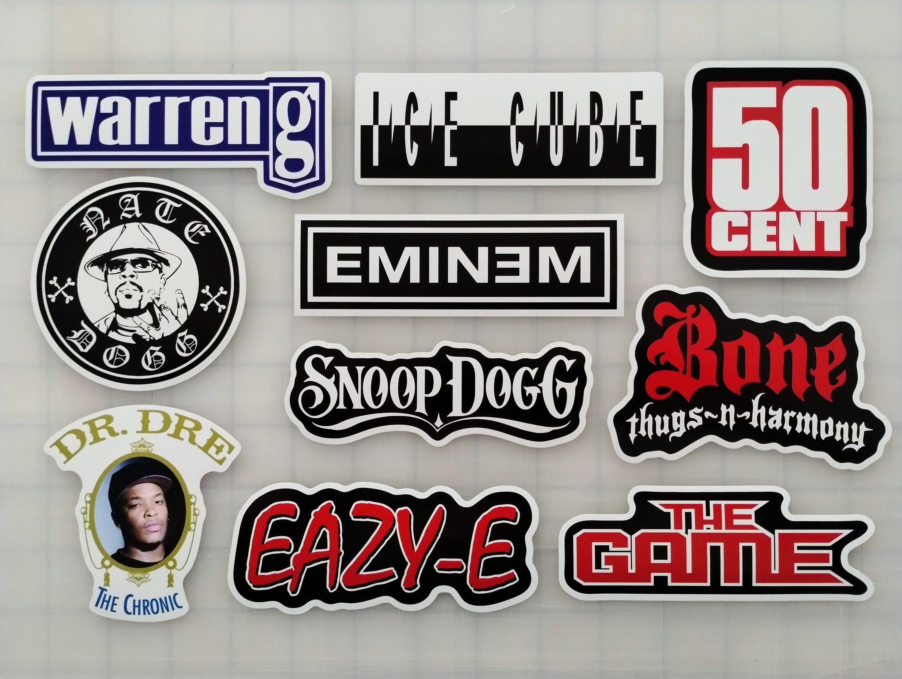 Classic Hip-hop Sticker Pack 10 Stickers Set 2 - Etsy